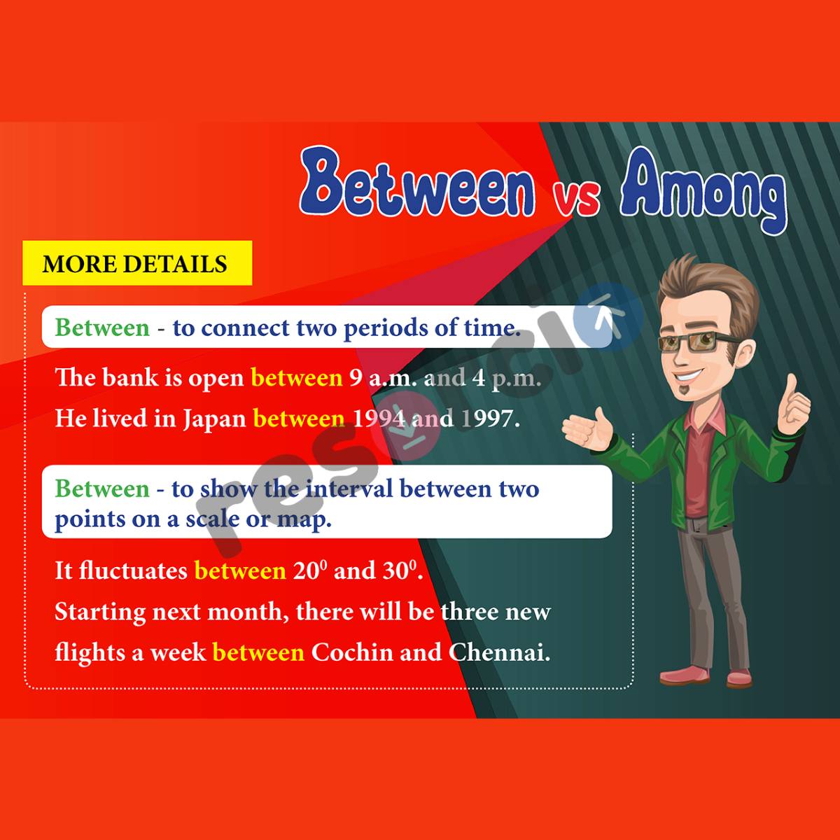 Between Vs Among - Template 13