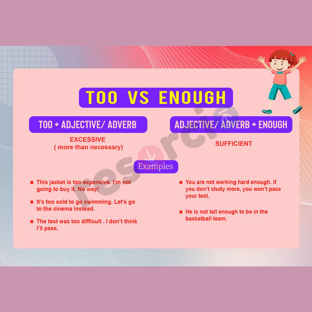 Too Vs Enough - 01