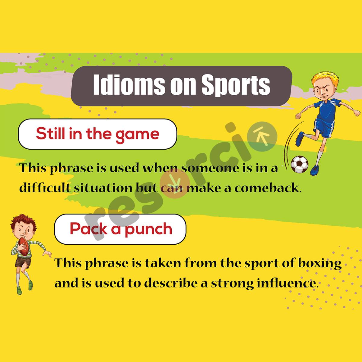 Idioms on Sports - 04