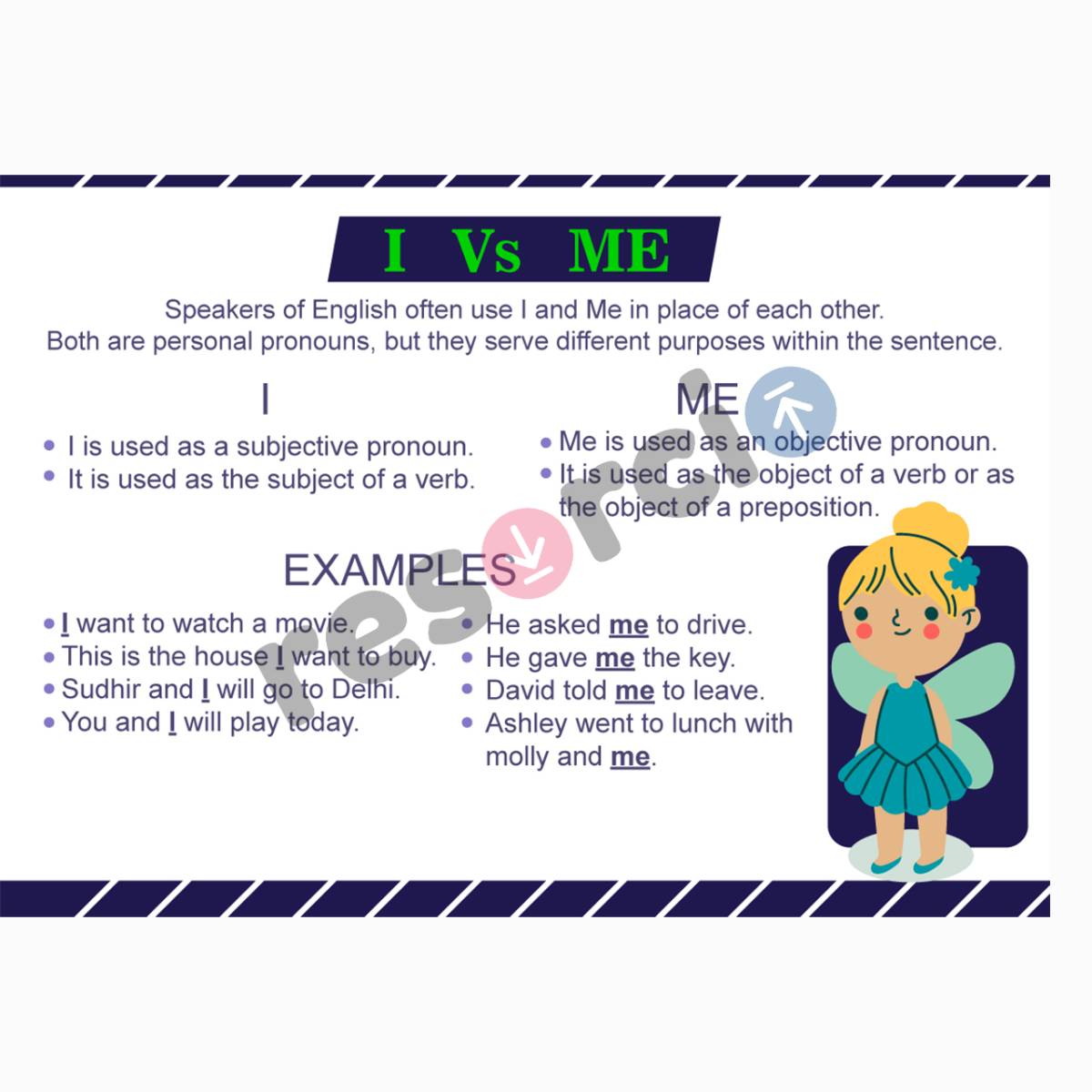 I Vs Me - Template 02