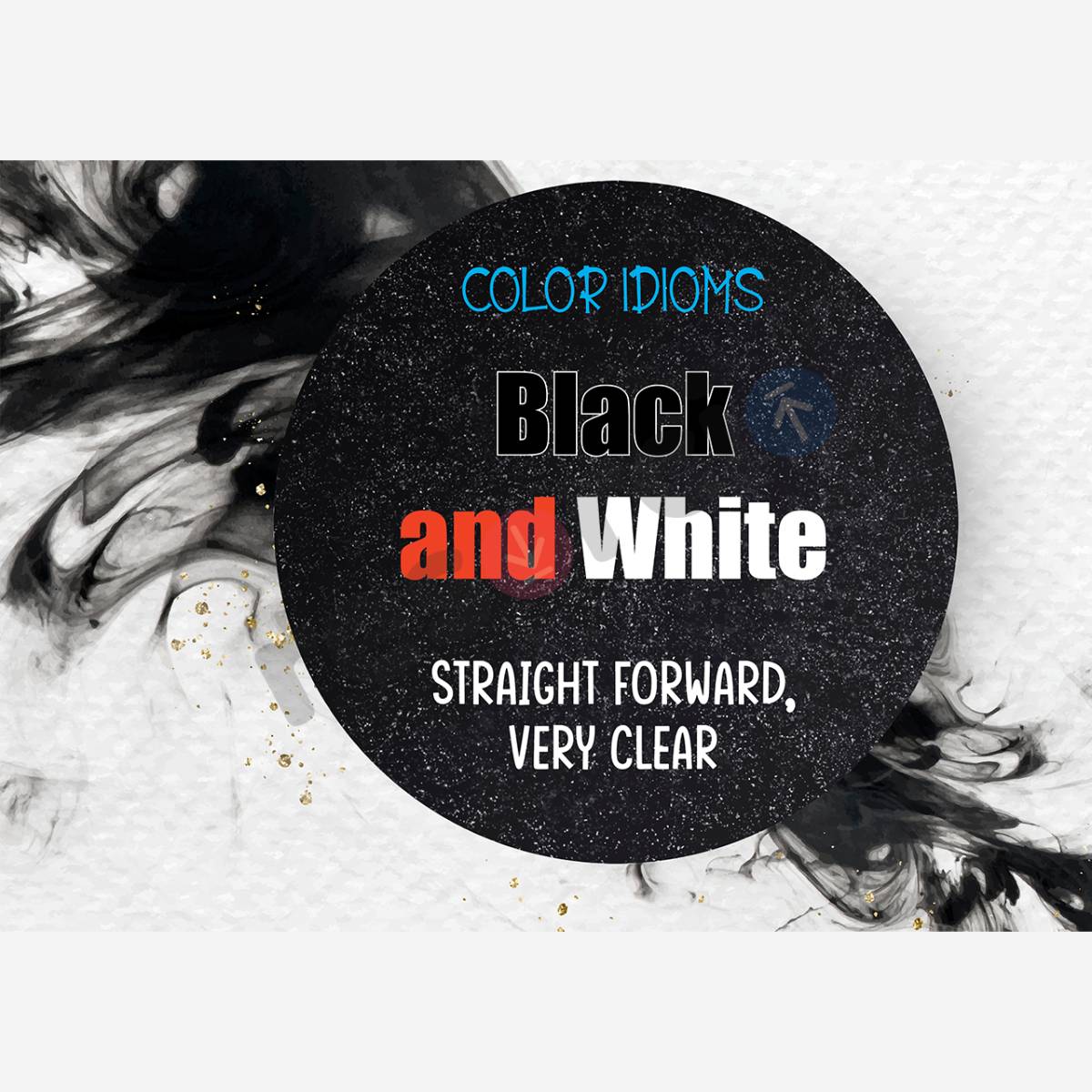 Colour Idioms - Template 58