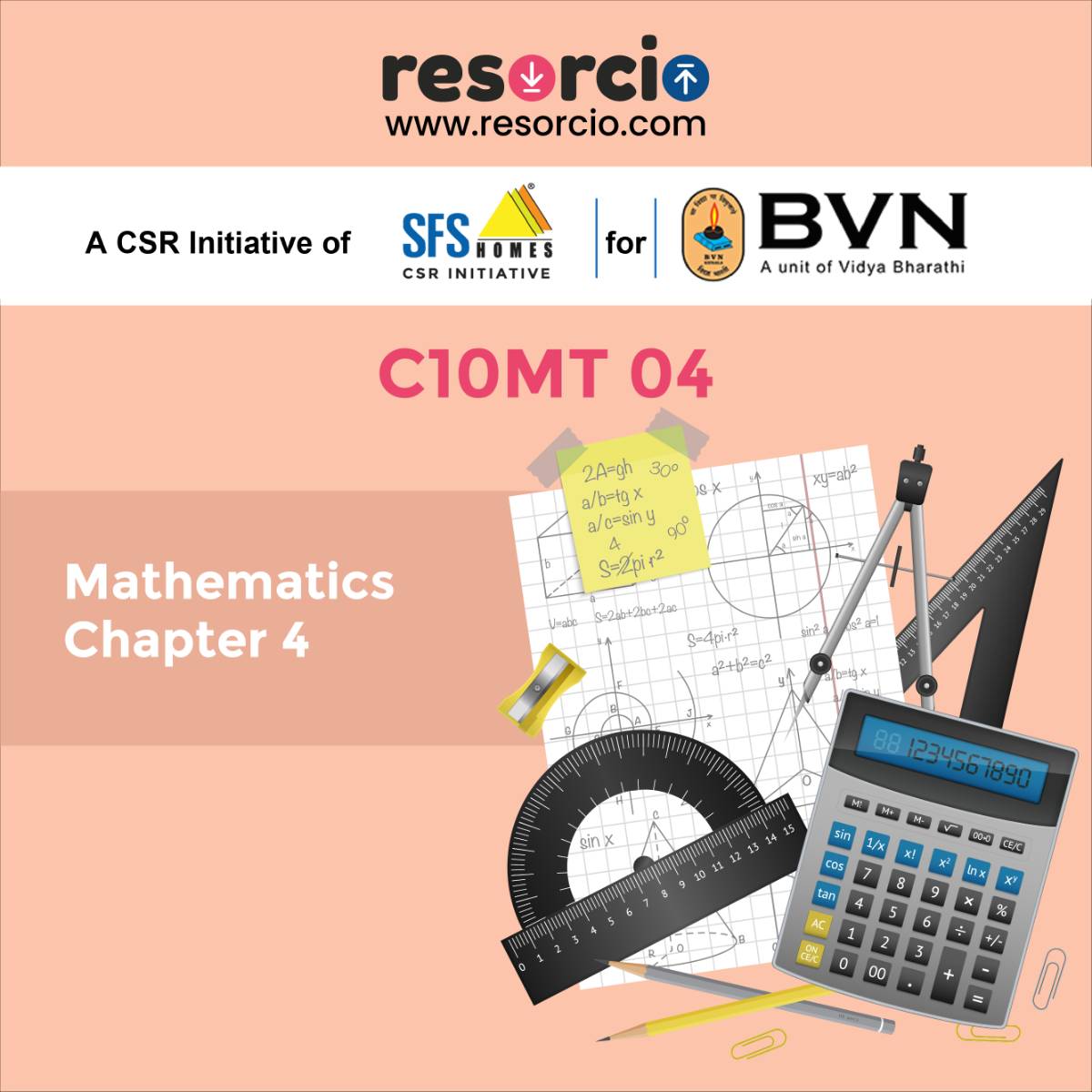 C10MT 04 - Mathematics - Chapter 4 - Quadratic Equations