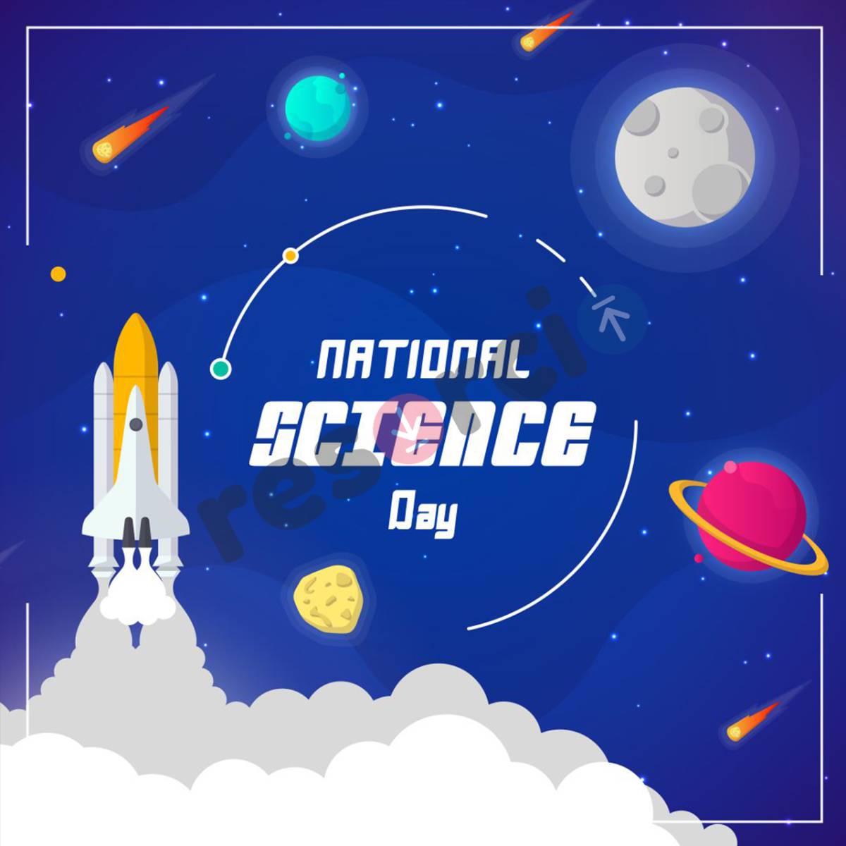 National Science Day - Template 10