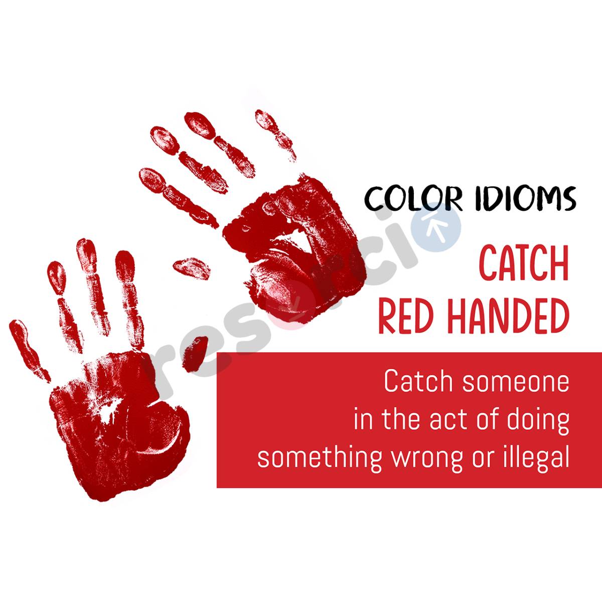 Colour Idioms - Template 45