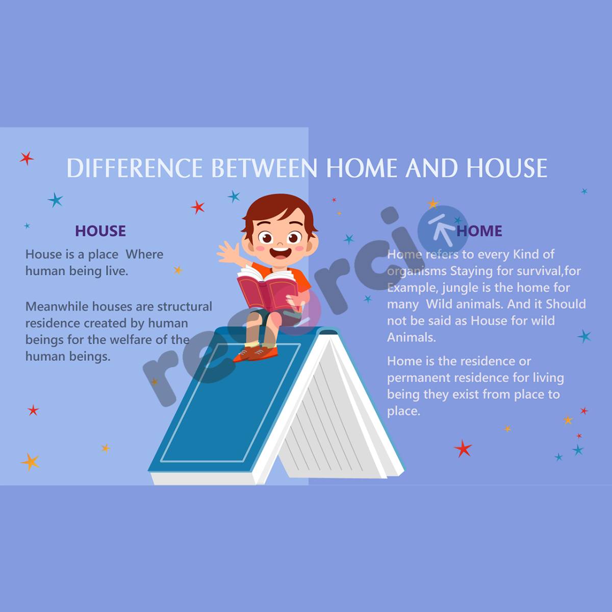 Difference Between Home and House - Template 05