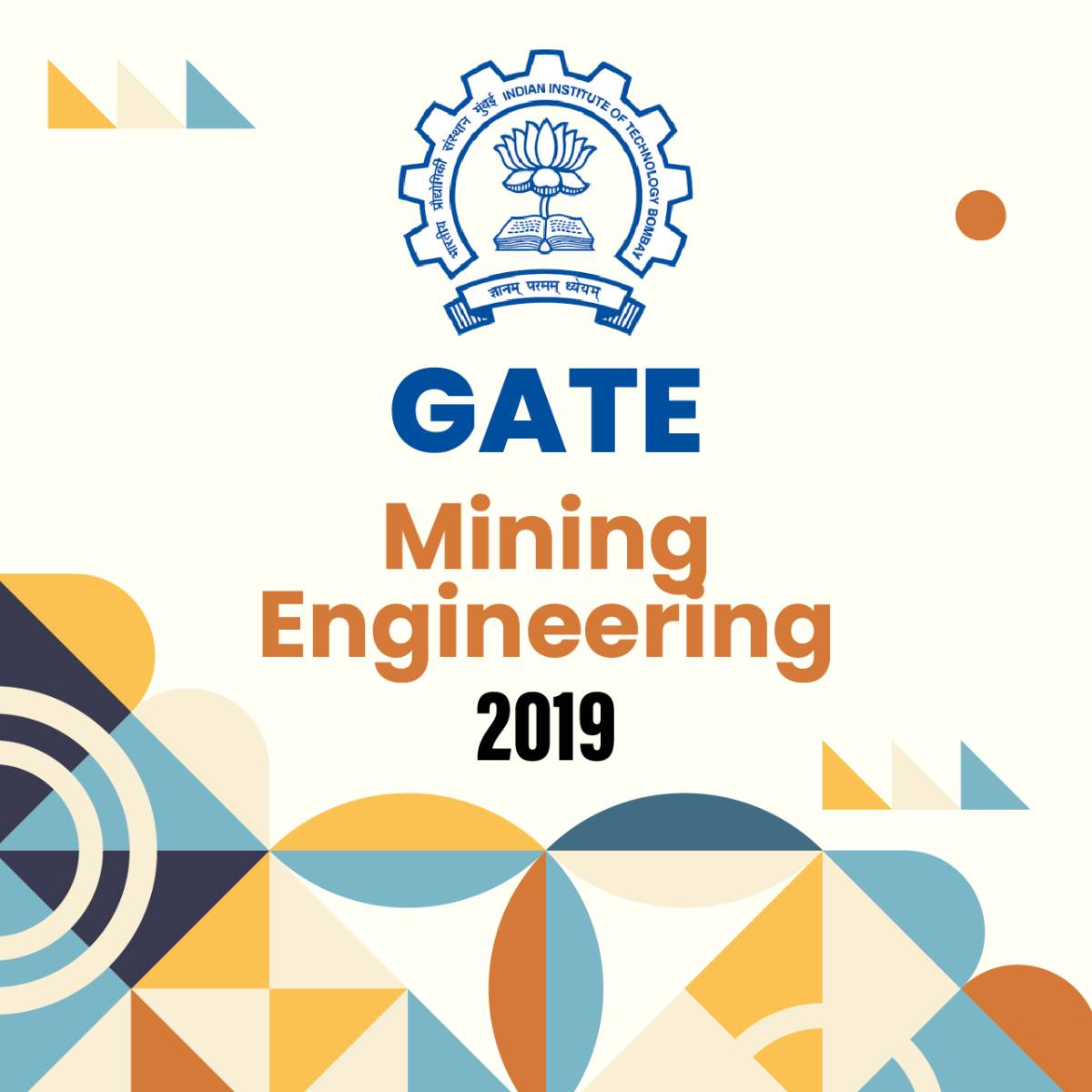 GATE 2019 Mining Engineering