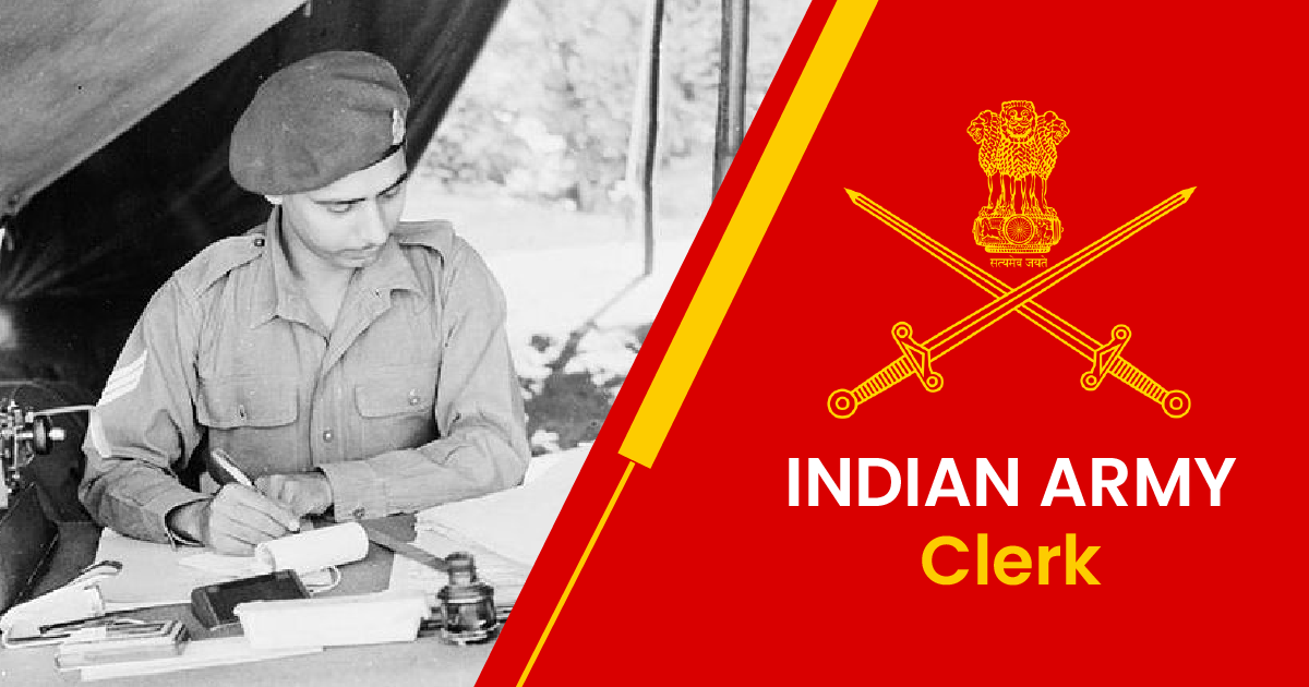 Indian Army Clerk