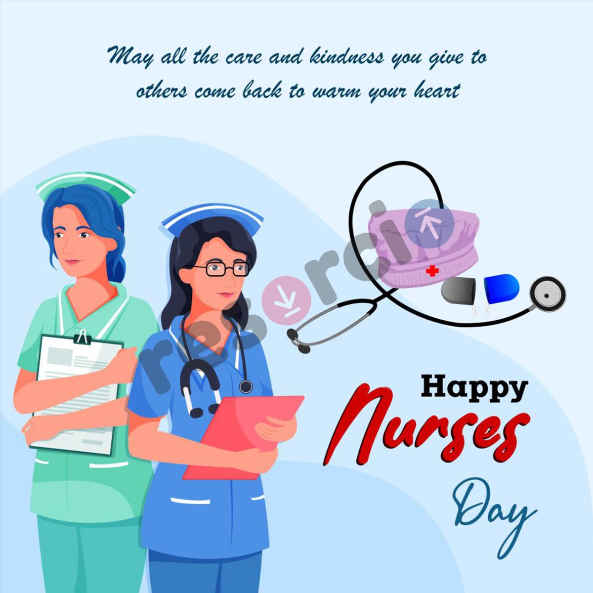 Happy Nurses Day - Template 01
