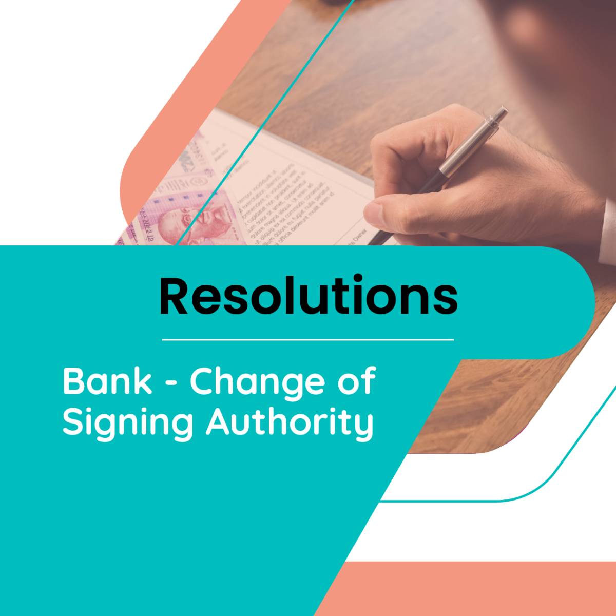 Bank - Change of Signing Authority