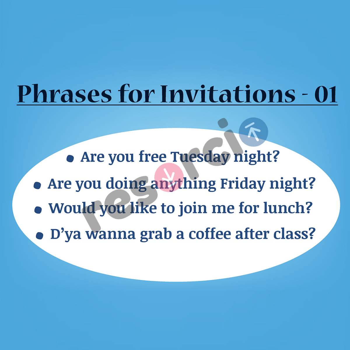 Phrases for Invitations - 04