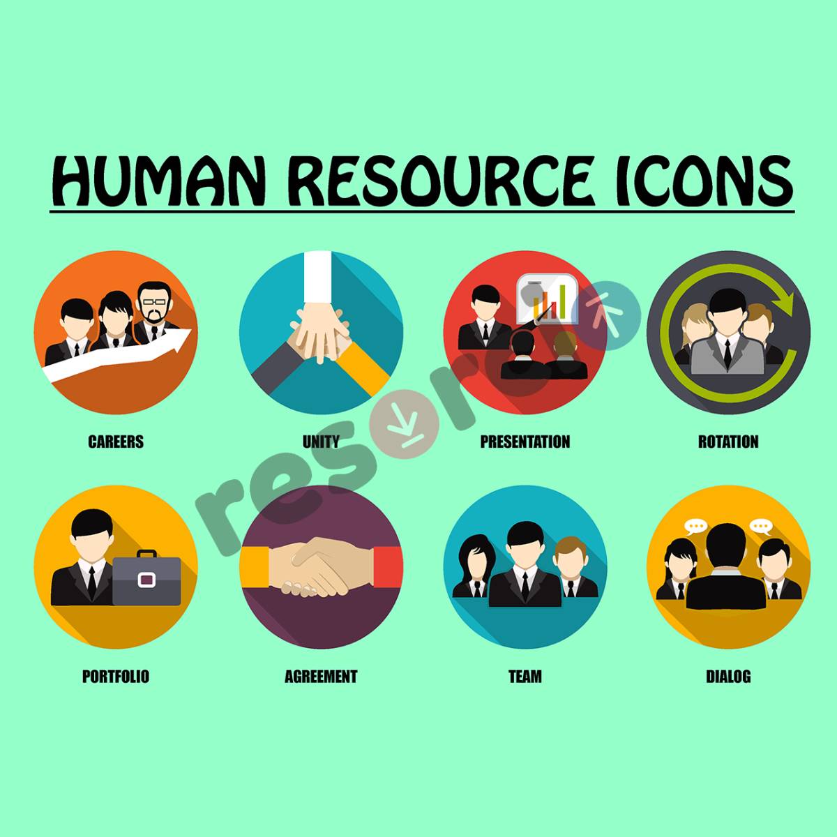 Human Resource Icons - 02