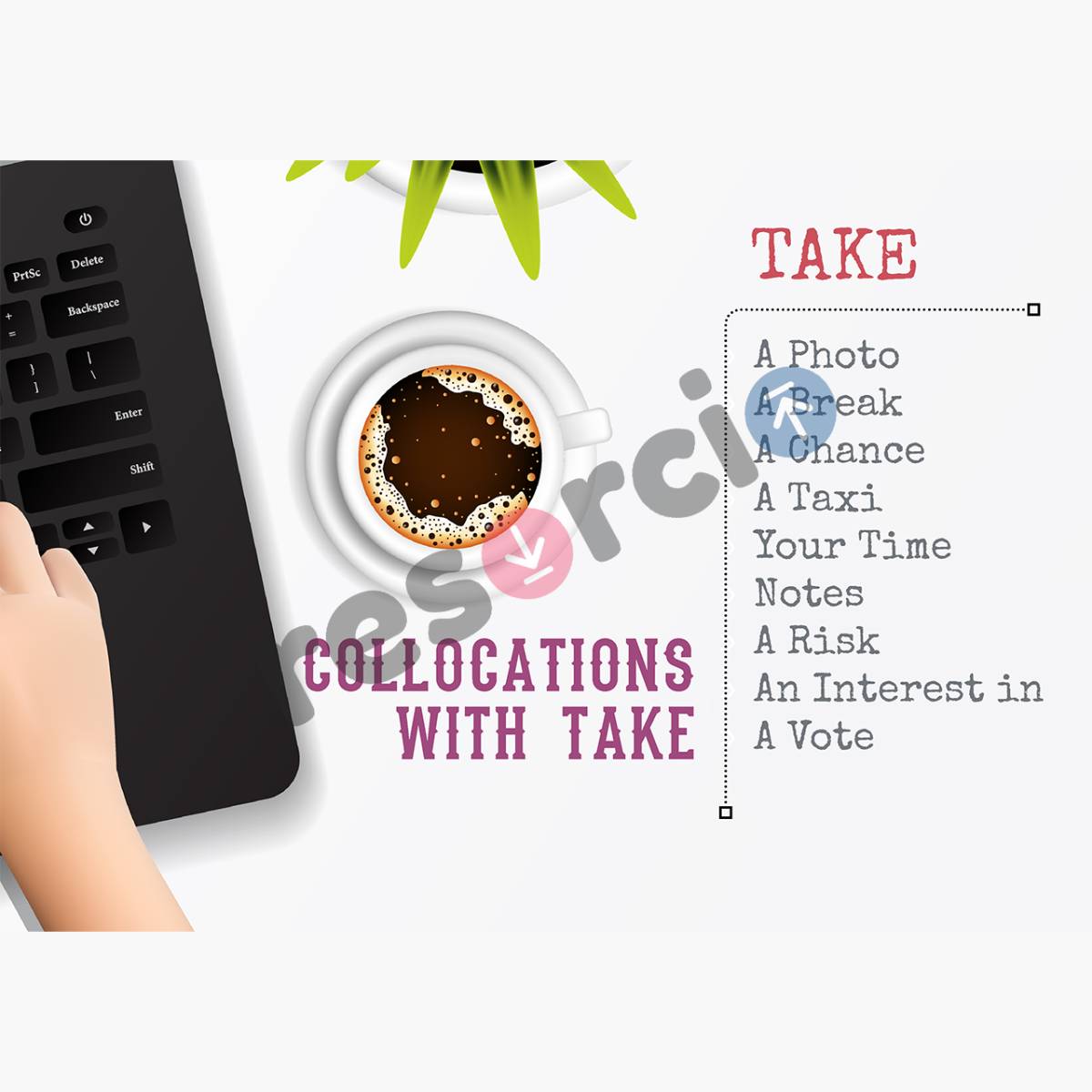 Collocations With Take - Template 02