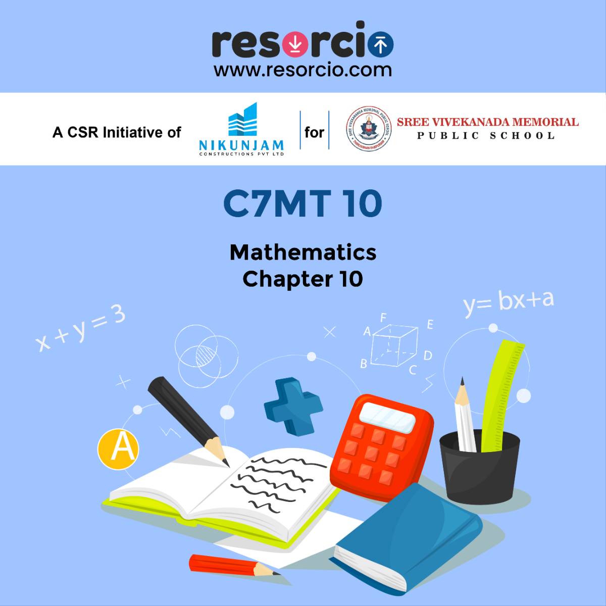 C7MT 10 - Mathematics - Chapter 10 - Algebraic Expressions