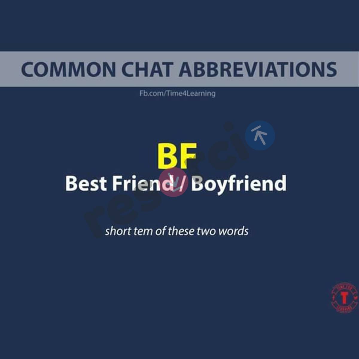 Common Chat Abbreviations - 99