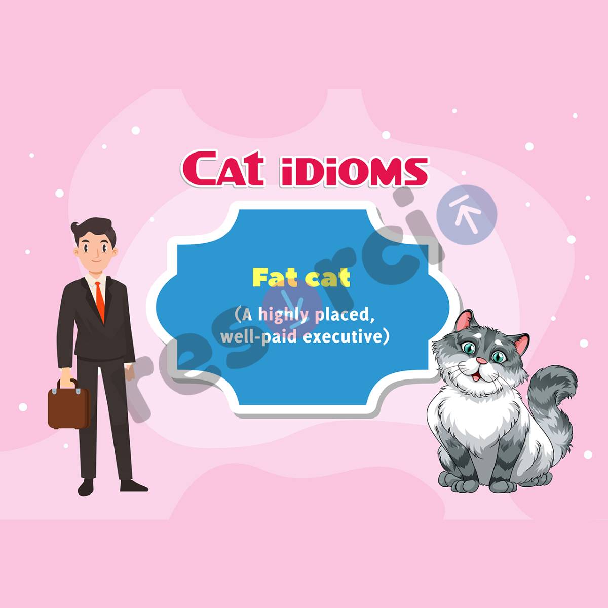 Cat Idioms - Template - 02