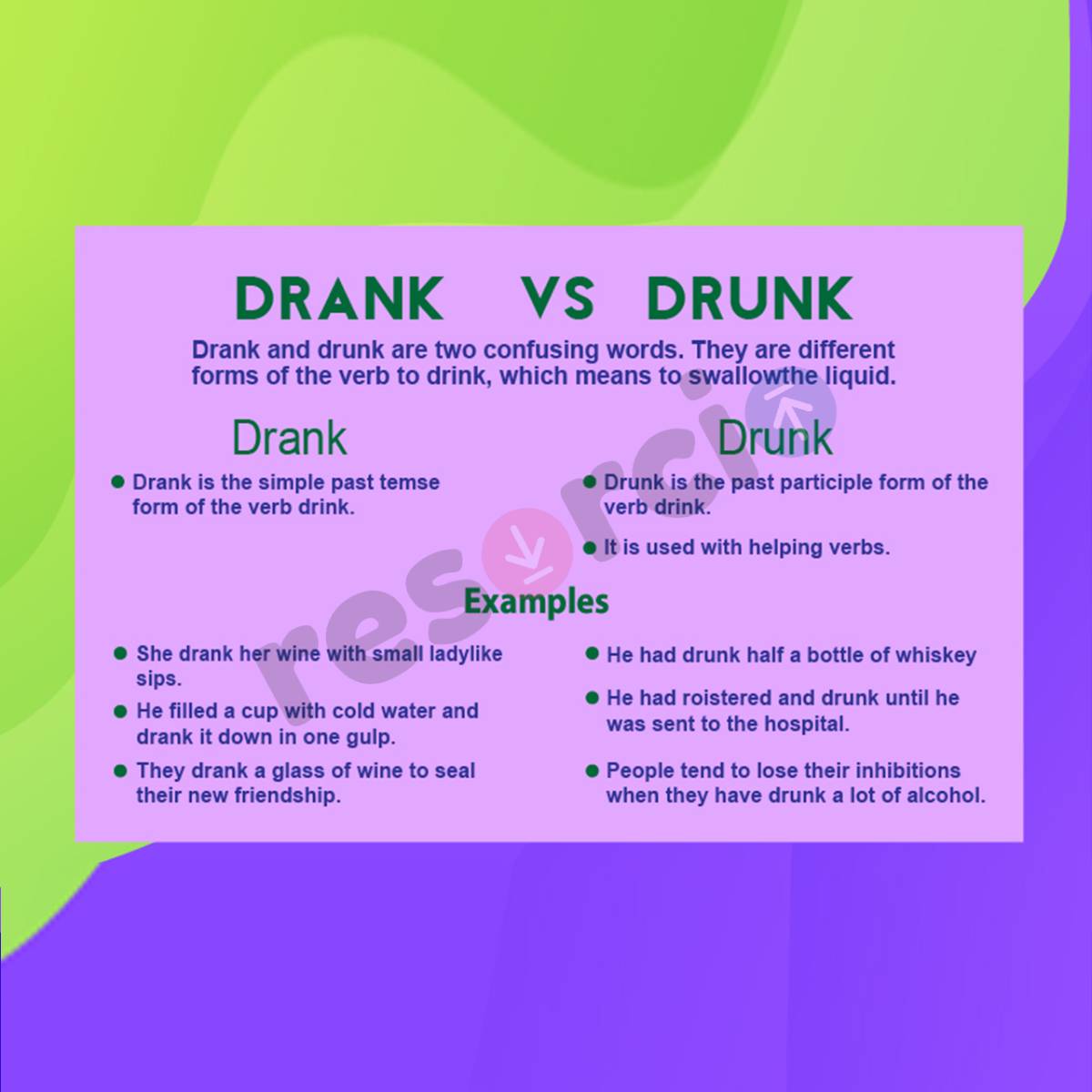 Drank Vs Drunk - 08