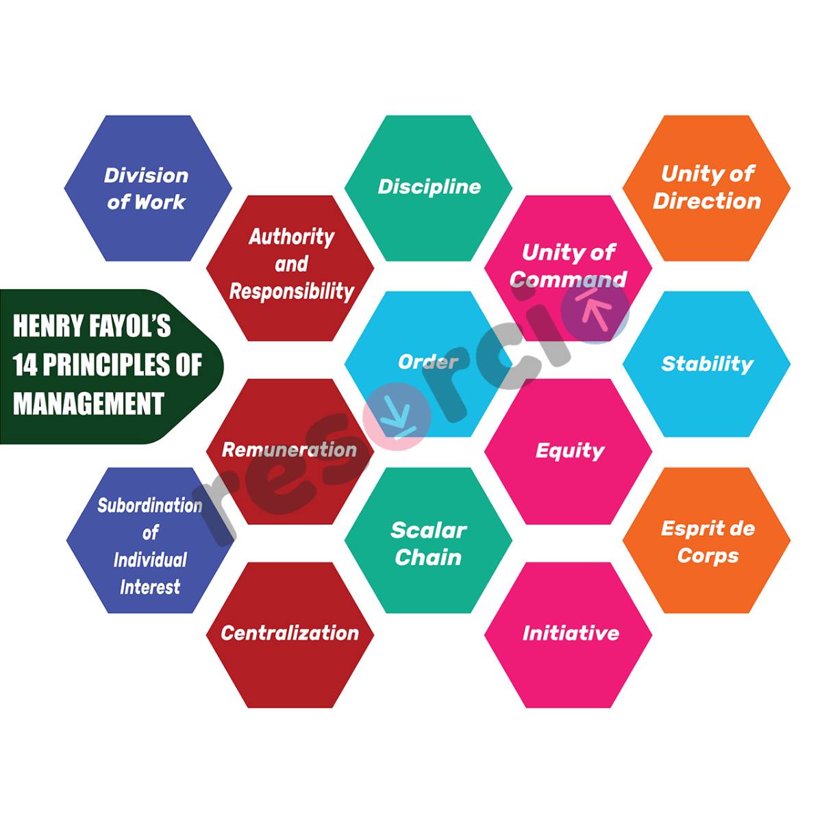 Henry Fayol's 14 Principles of Management - 53