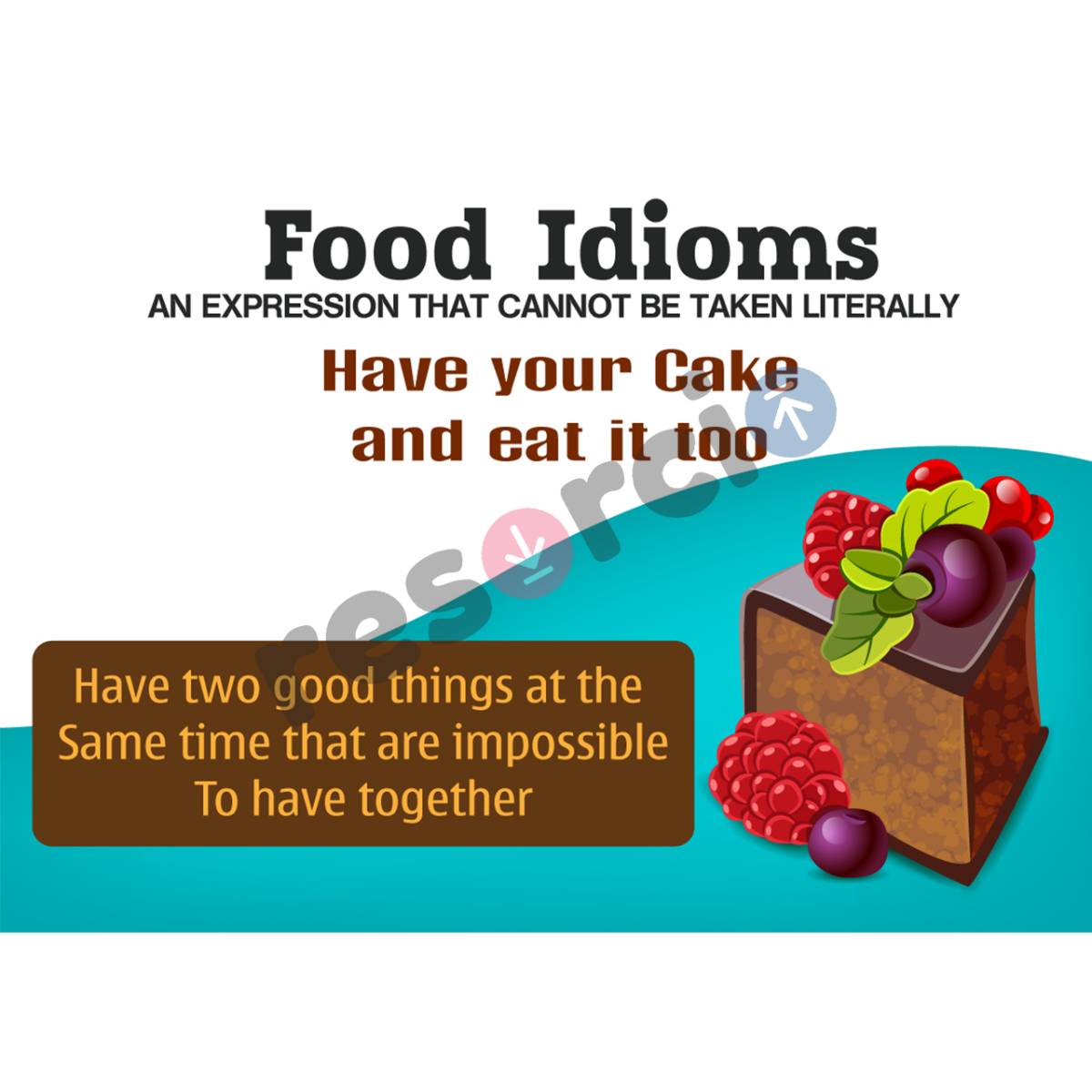 Food Idioms - 08