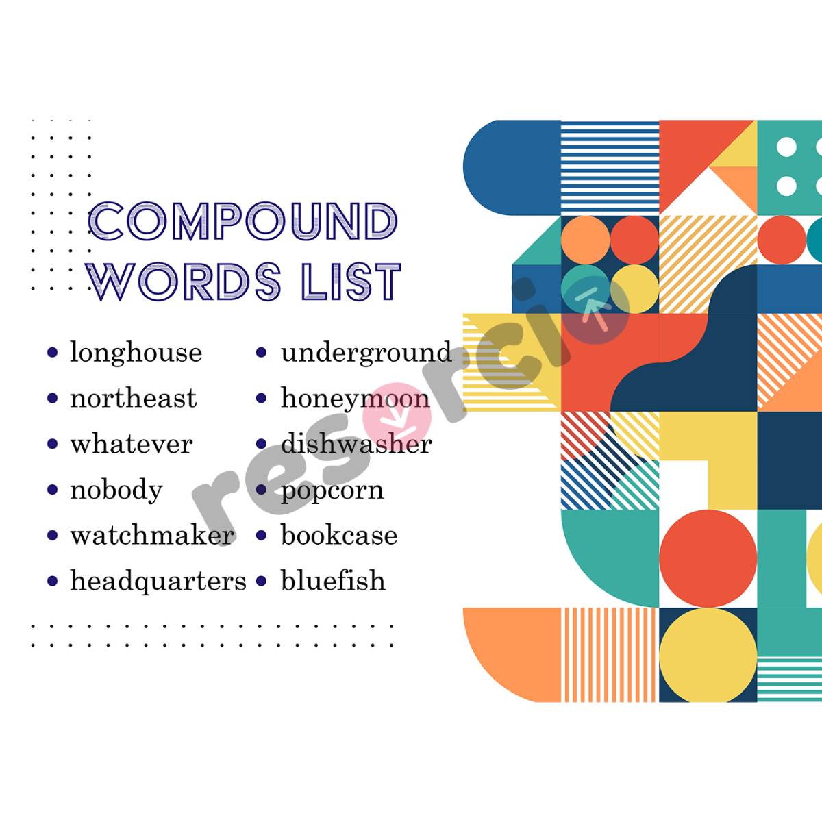 Compound Word List - 14