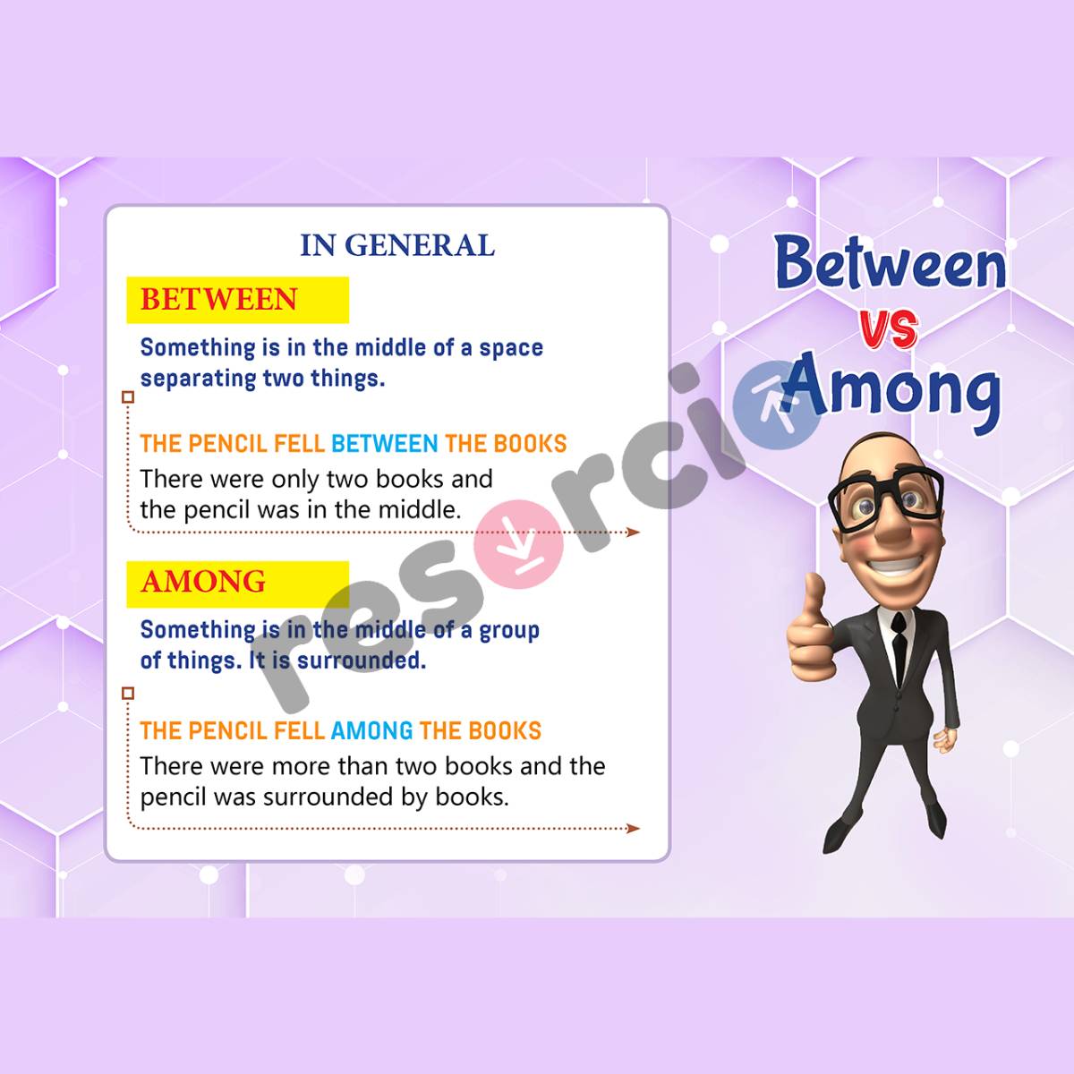 Between Vs Among - Template 10