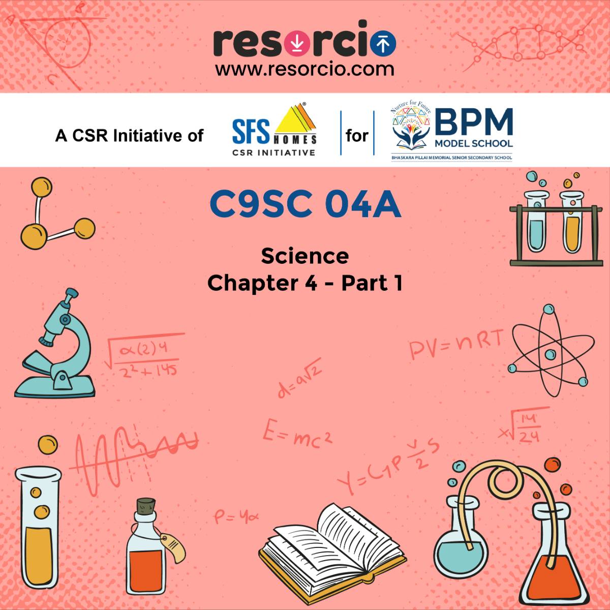 C9SC 04A - Science - Chapter 4 - Structure of the Atom - Part 1