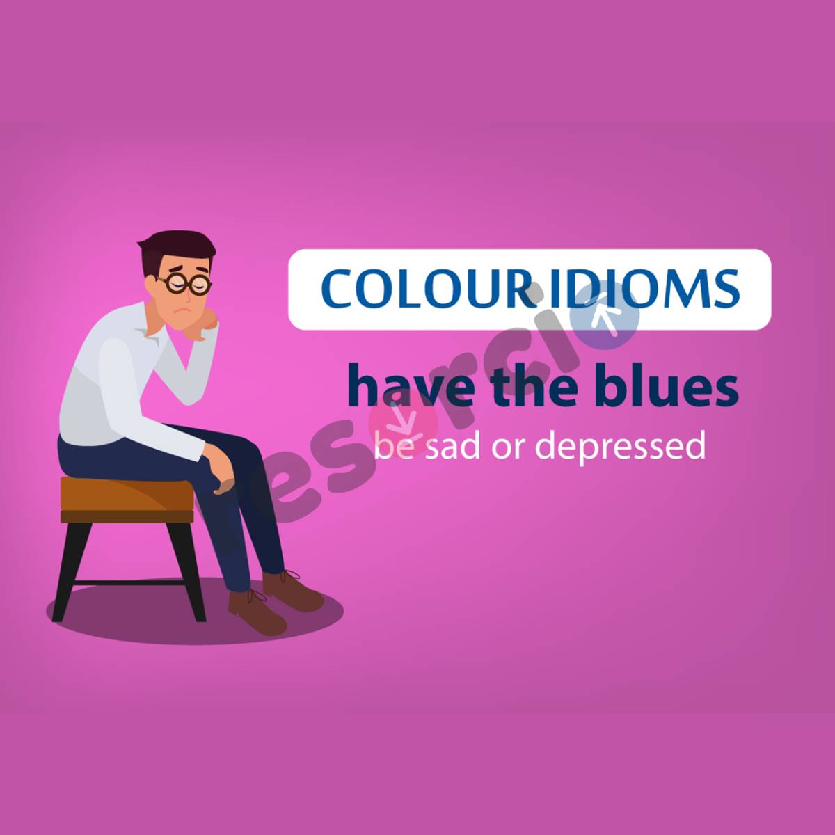 Colour Idioms - Template - 21