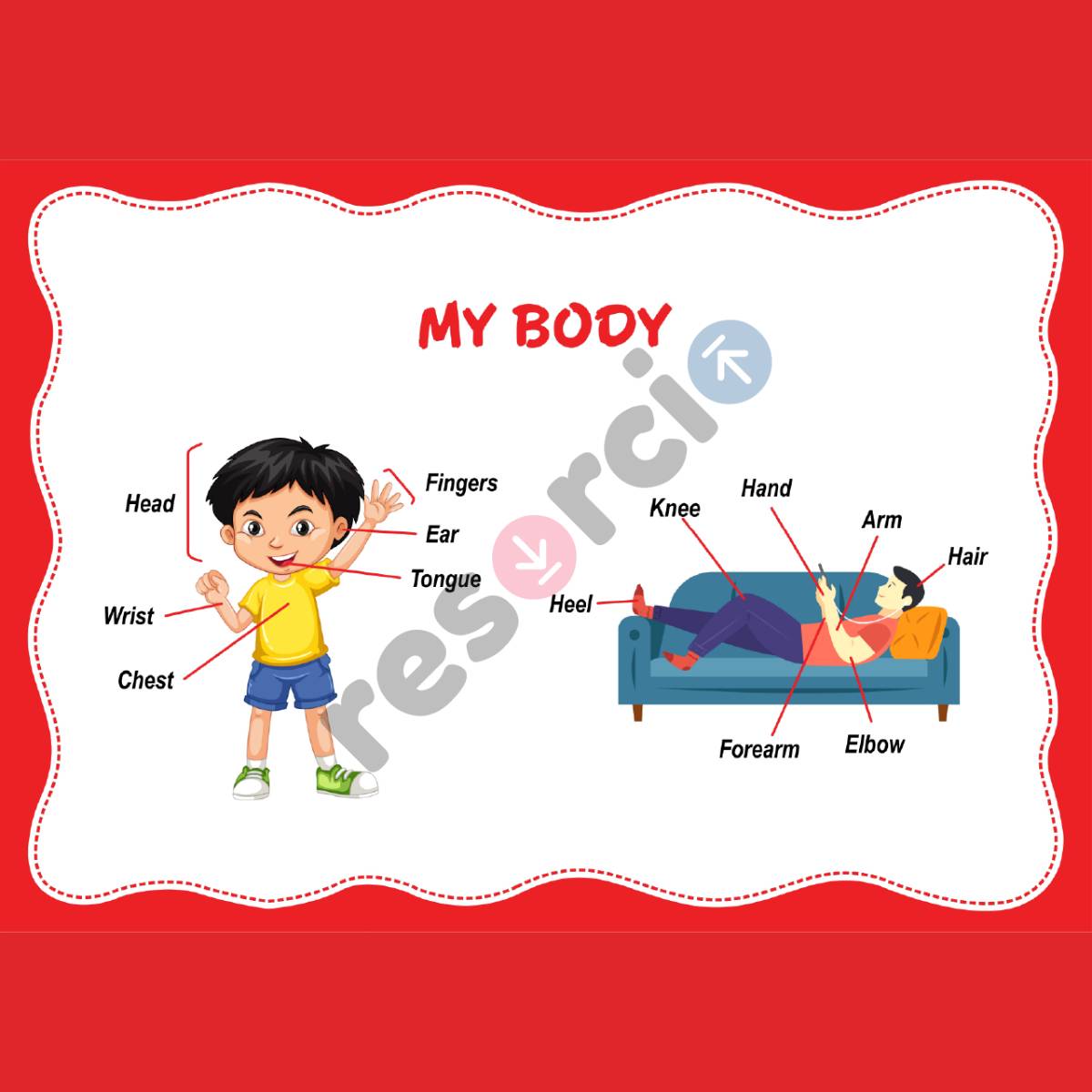 My Body - Template 01