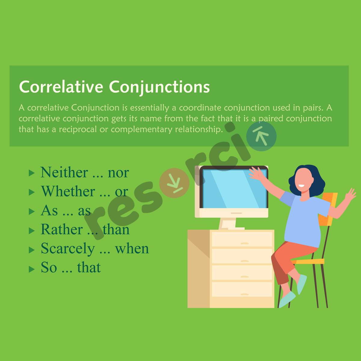 Correlative Conjunctions - Template 09