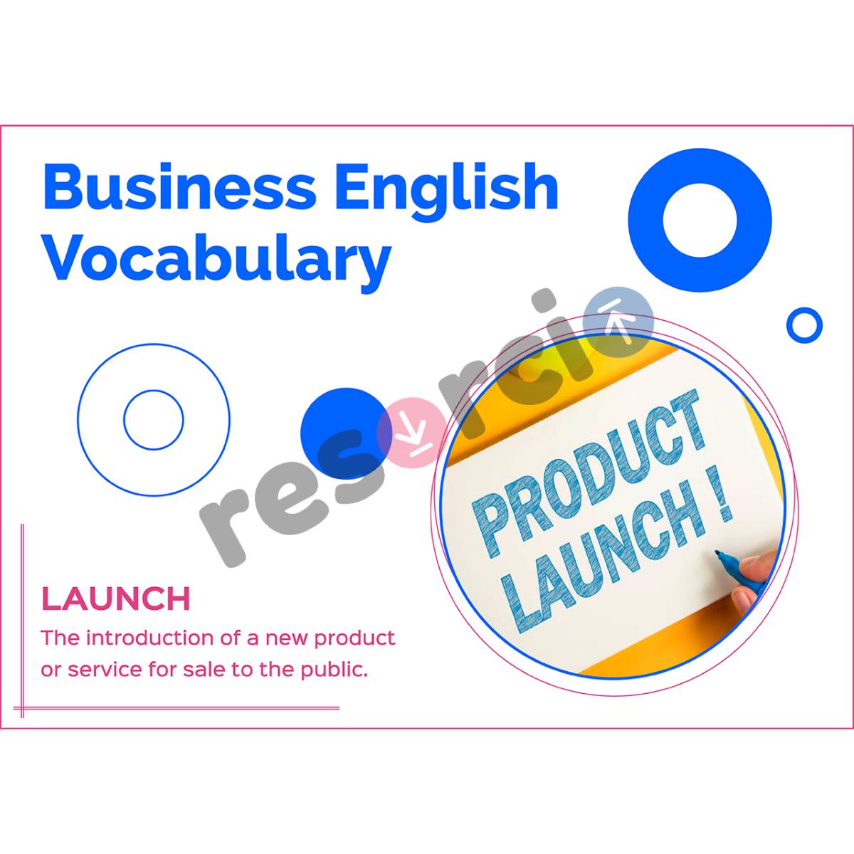 Business English Vocabulary - 12