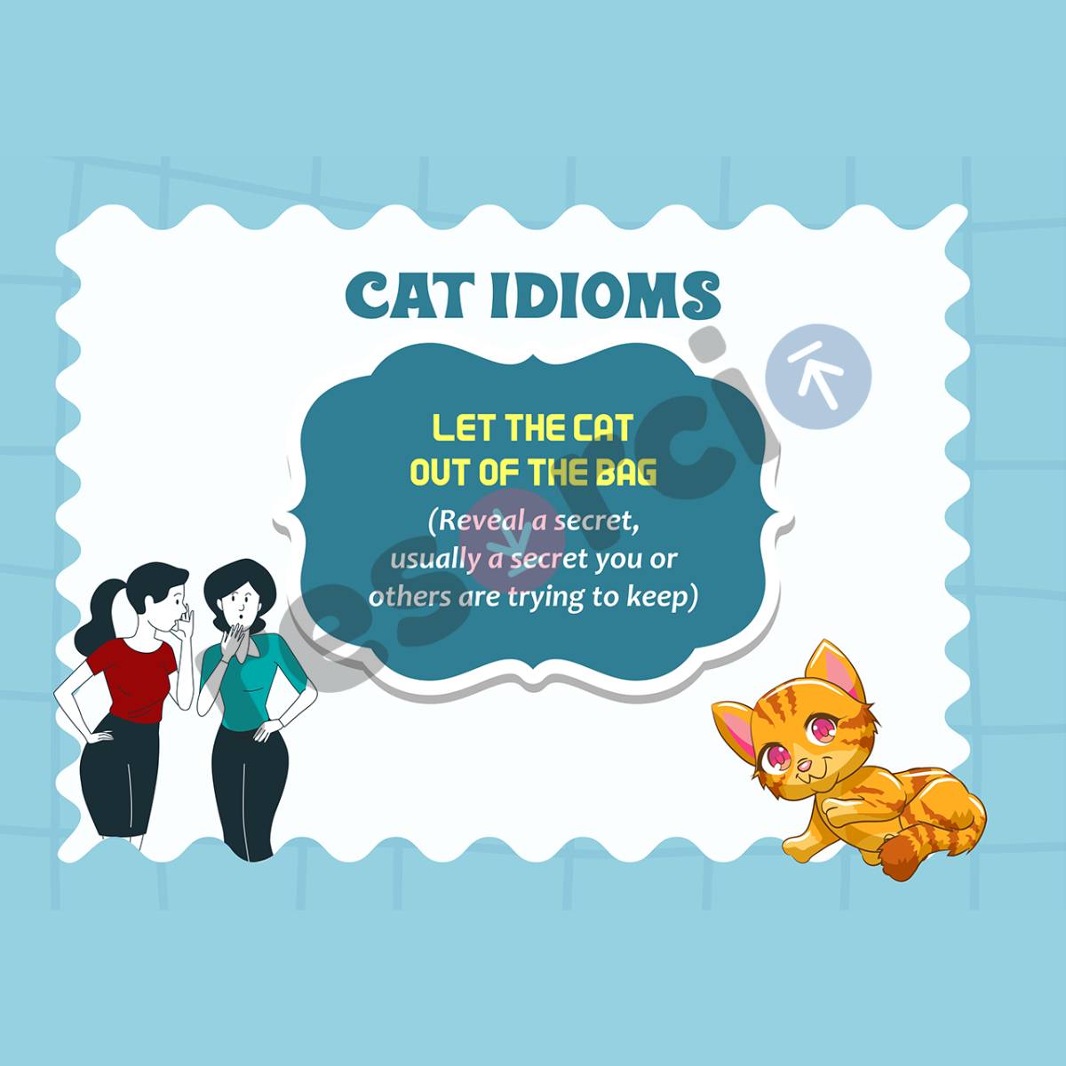 Cat Idioms - Template - 03