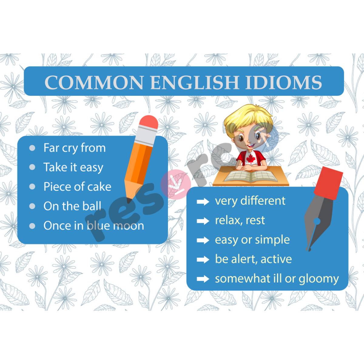 Common English Idioms - 06