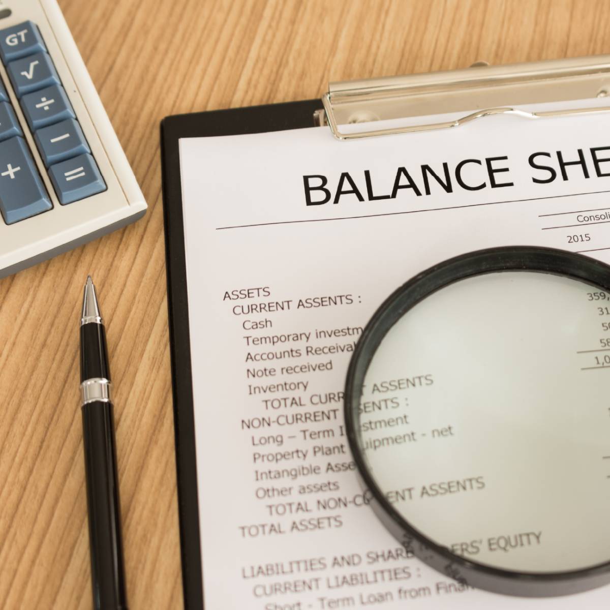 Analysis Of Balance Sheet
