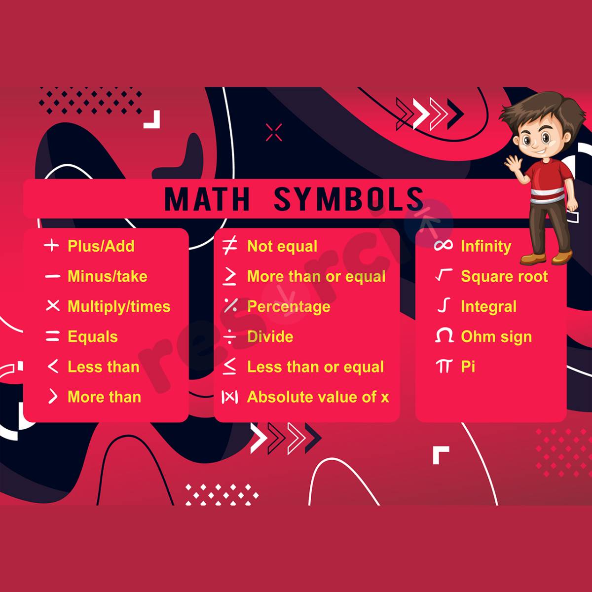 Math Symbols - 01