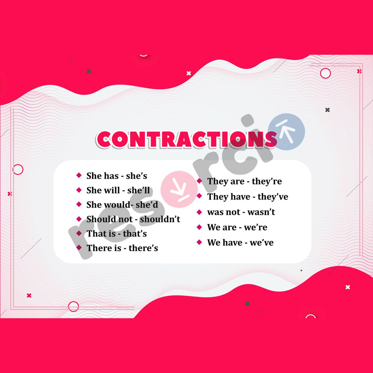 Contractions - Template - 07