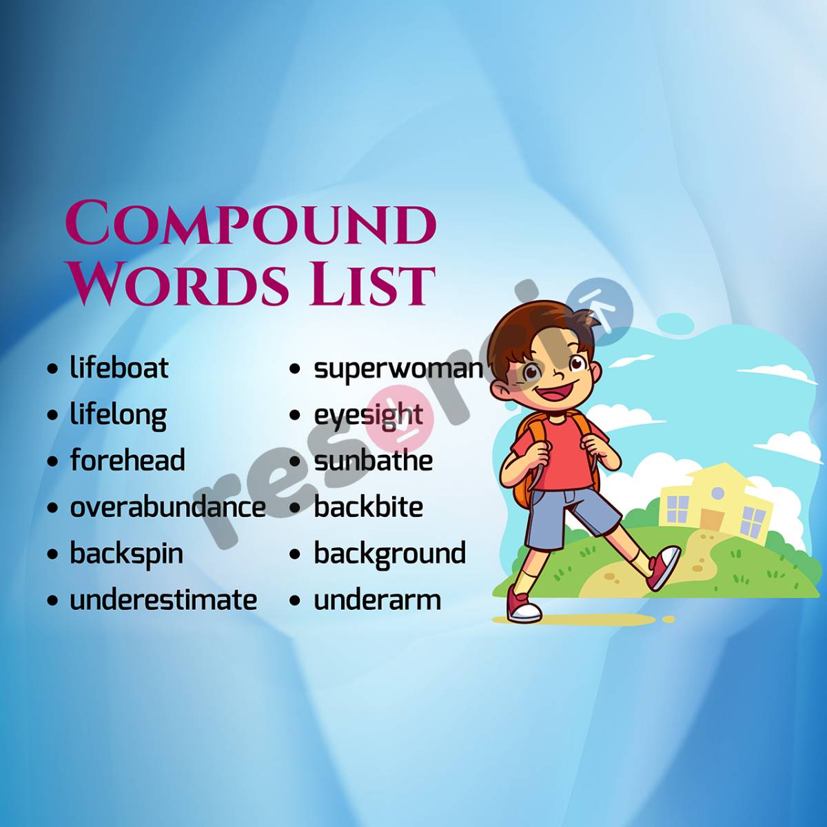 Compound Word List - 43