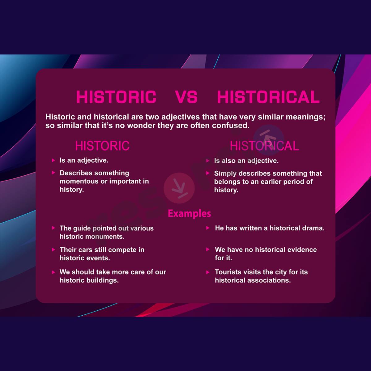 Historic Vs Historical - 15