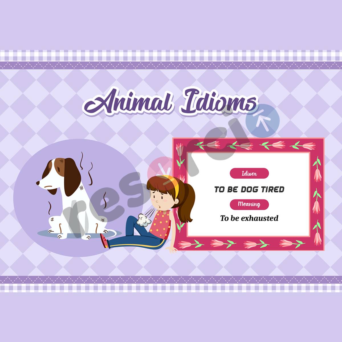 Animal Idioms - Template - 39