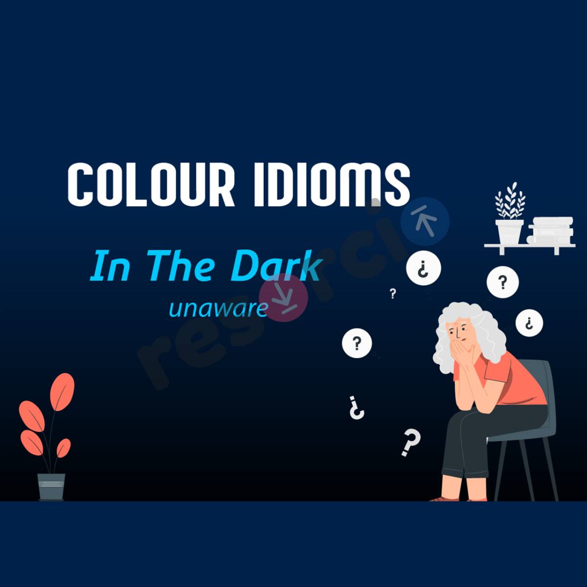 Colour Idioms - Template - 24