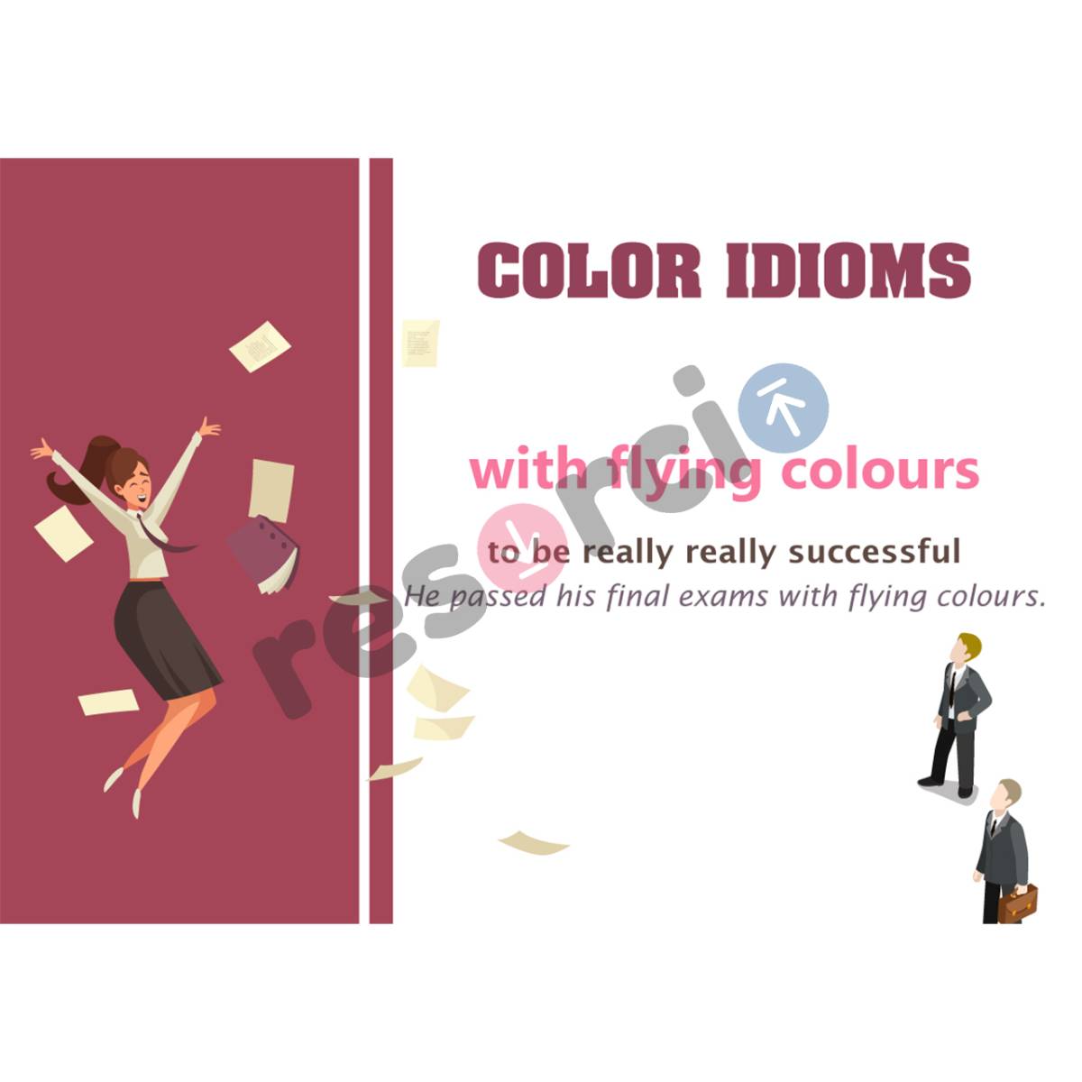 Colour Idioms - Template - 38