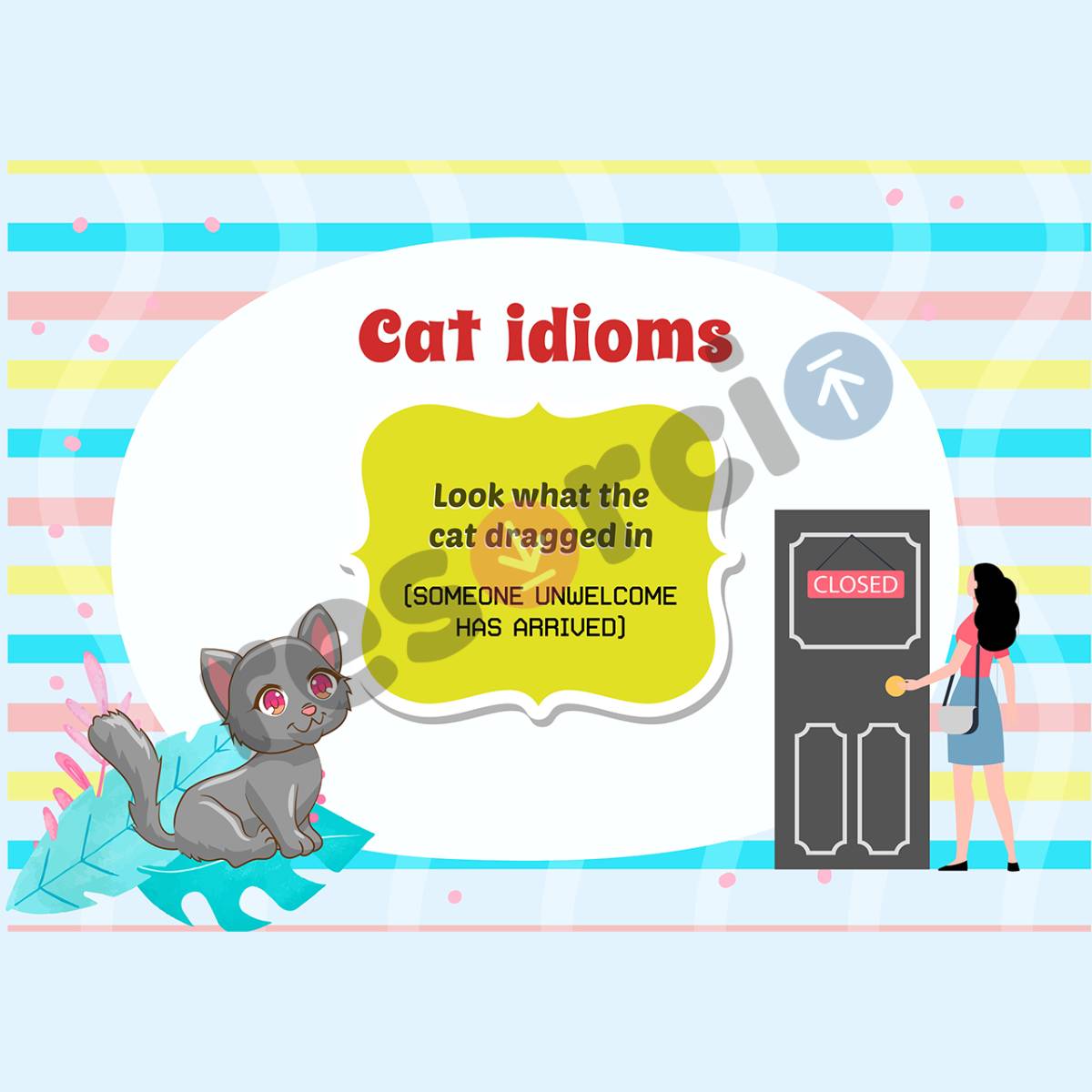 Cat Idioms - Template - 04
