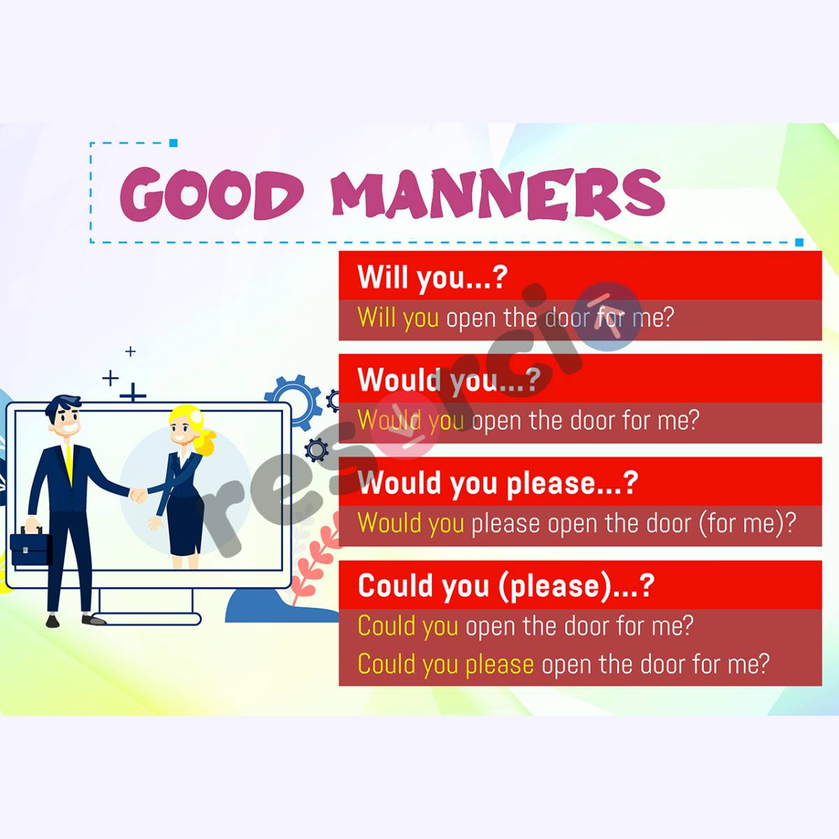 Good Manners - Template 01