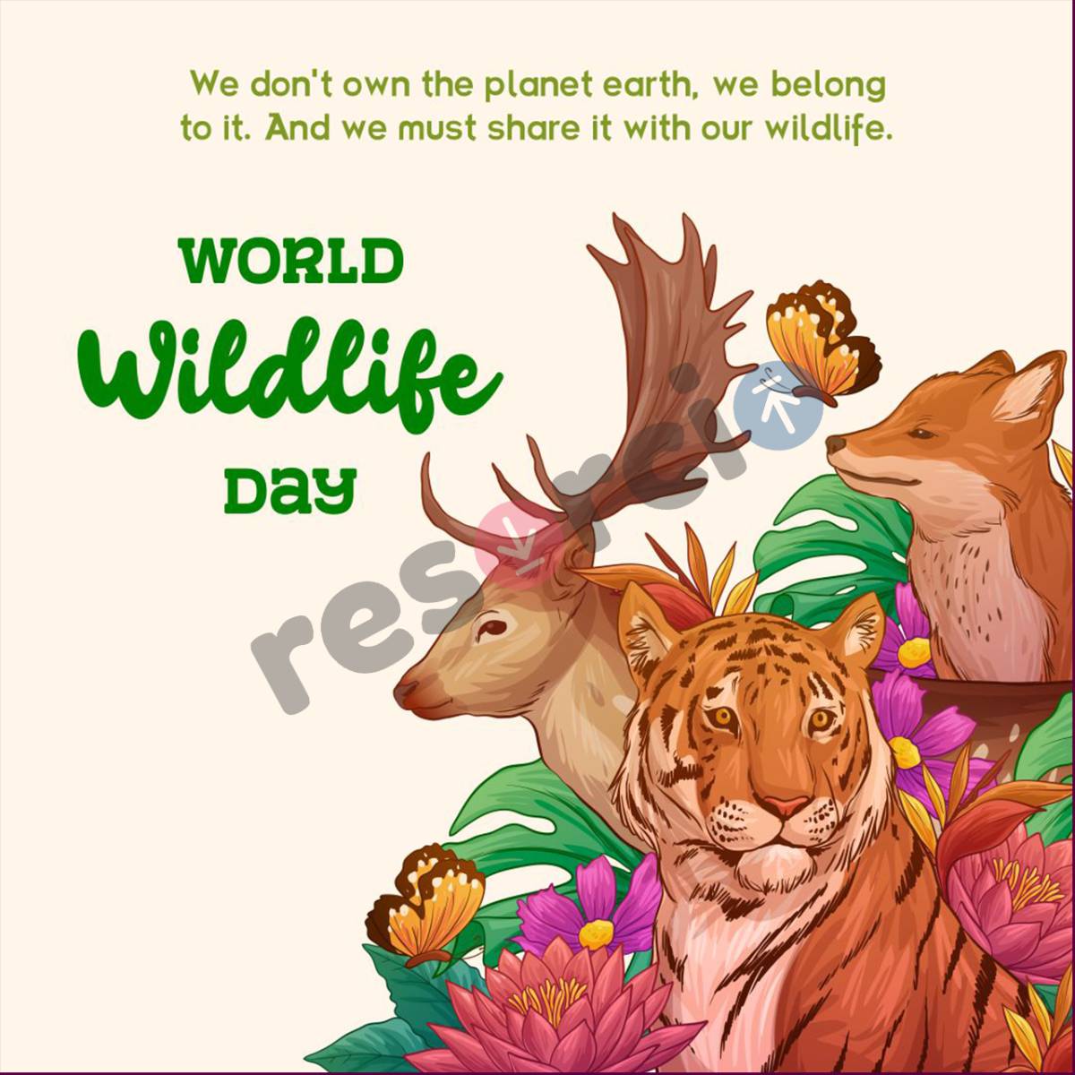 World Wildlife Day - Template 01