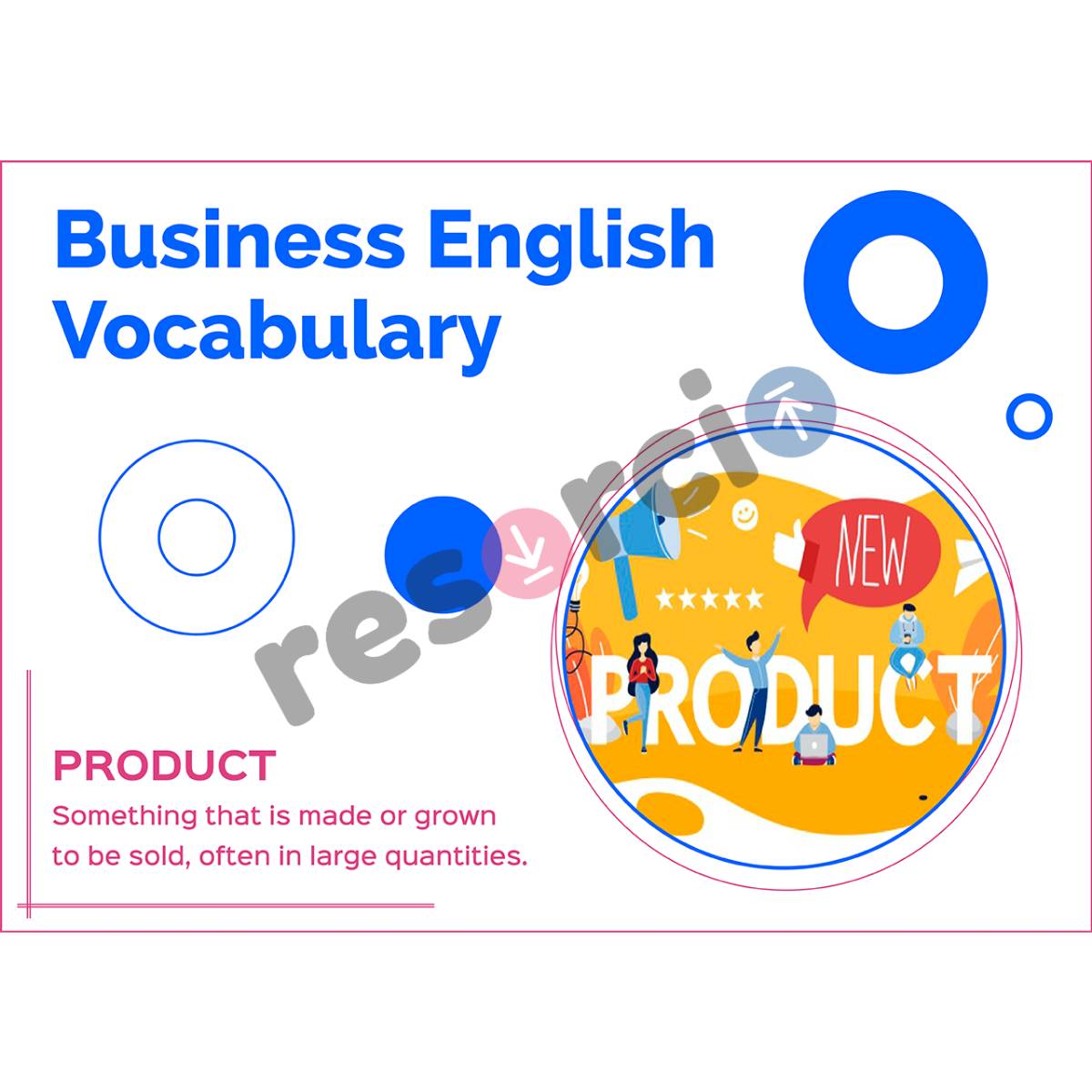 Business English Vocabulary - Template 11