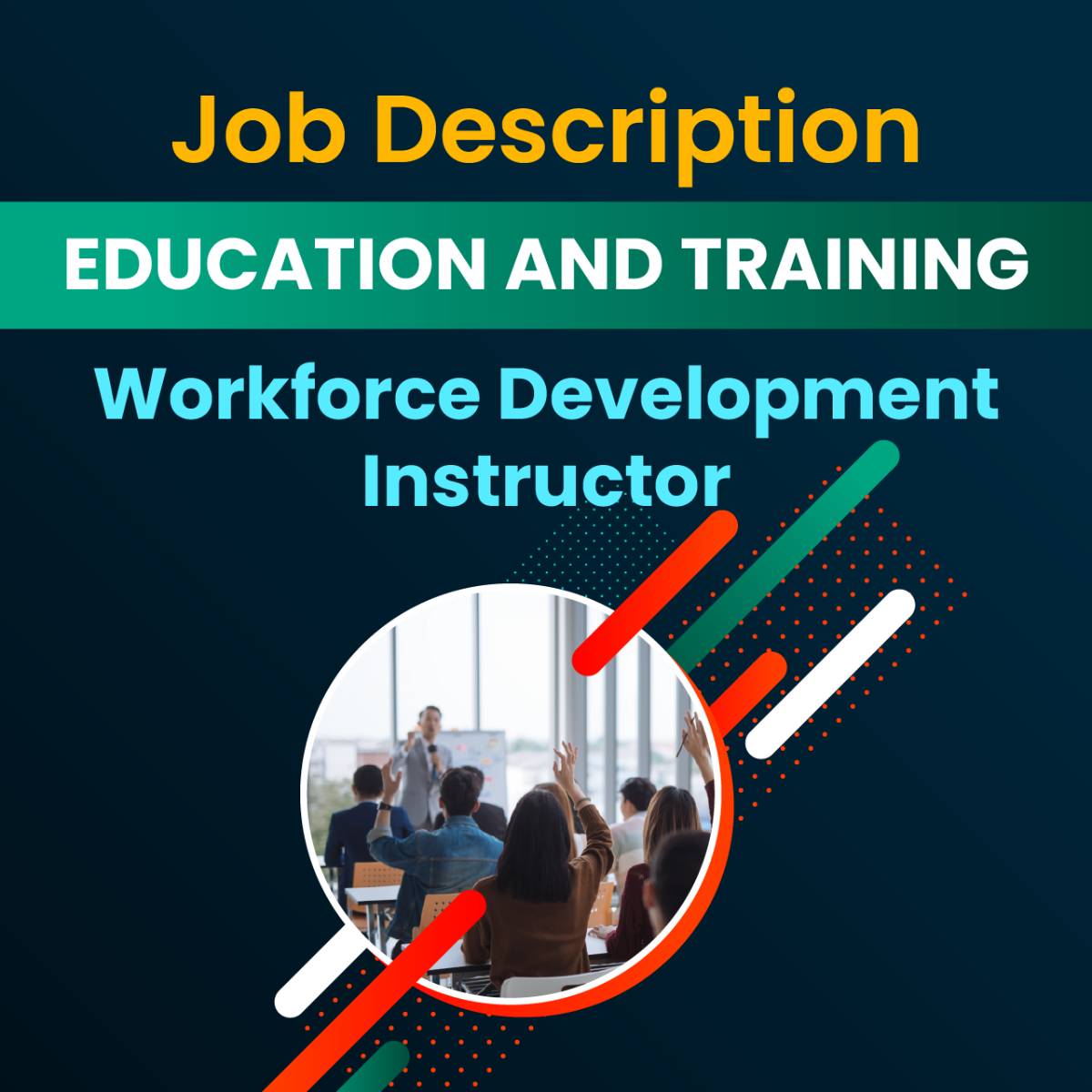 Job Descriptions - Workforce Development Instructor