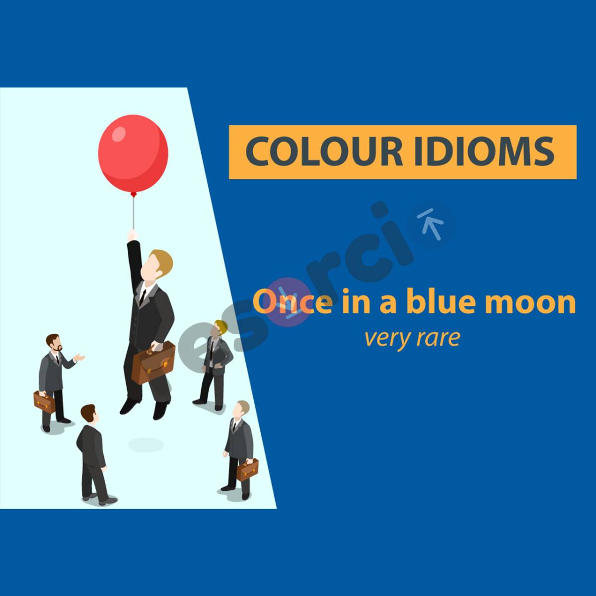Colour Idioms - Template - 25