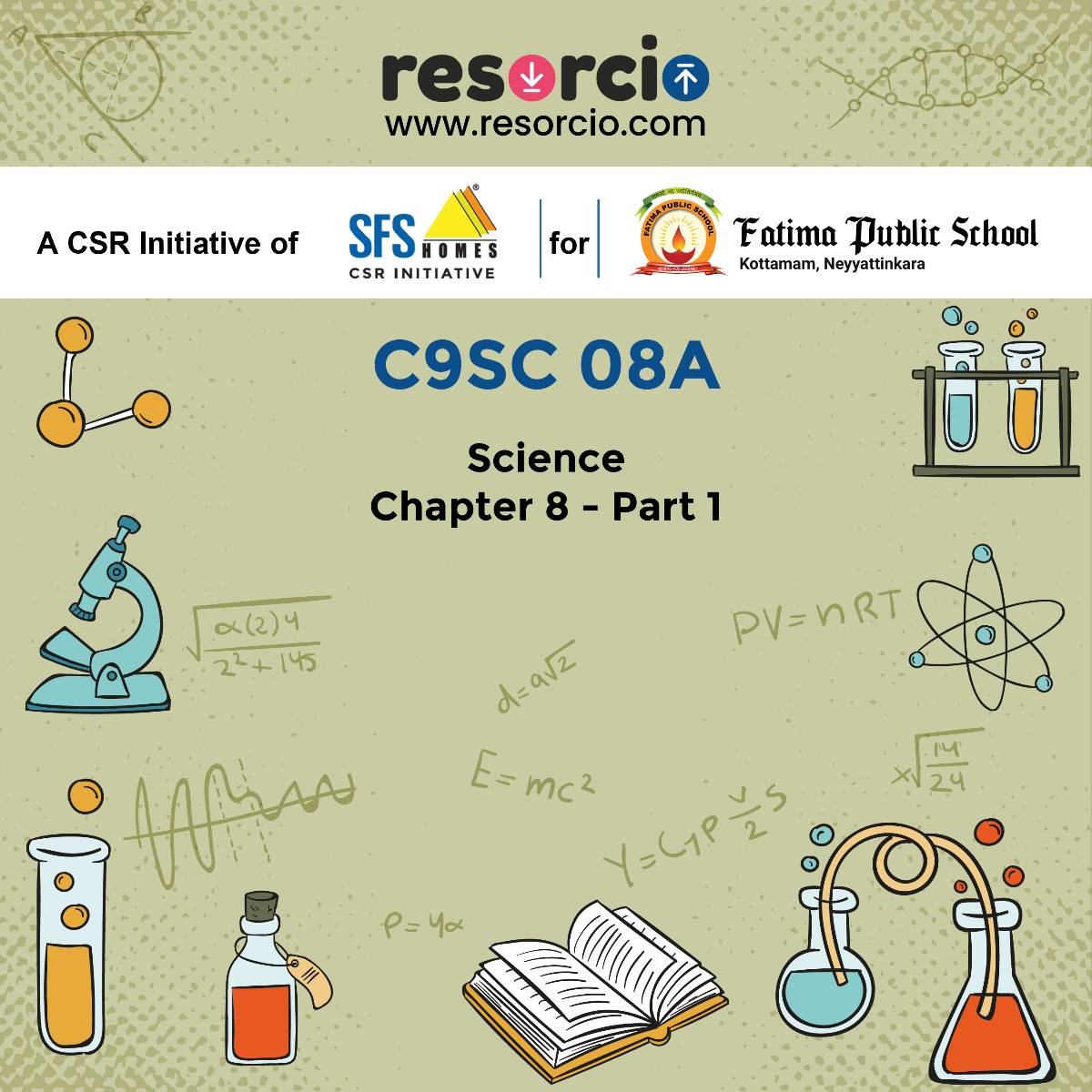C9SC 08A - Science - Chapter 8 - Force and Laws of Motion - Part 1