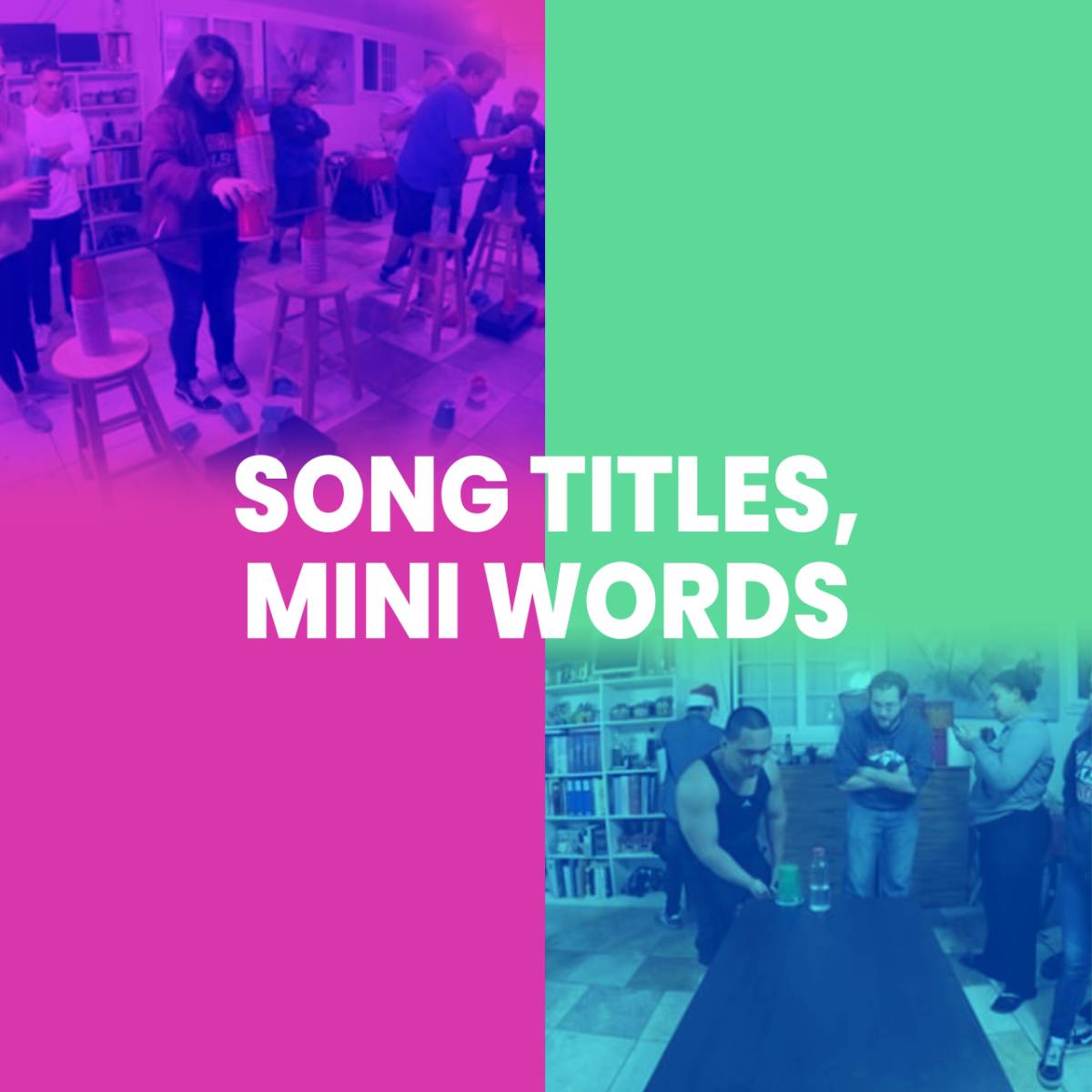 Song Titles Mini Words