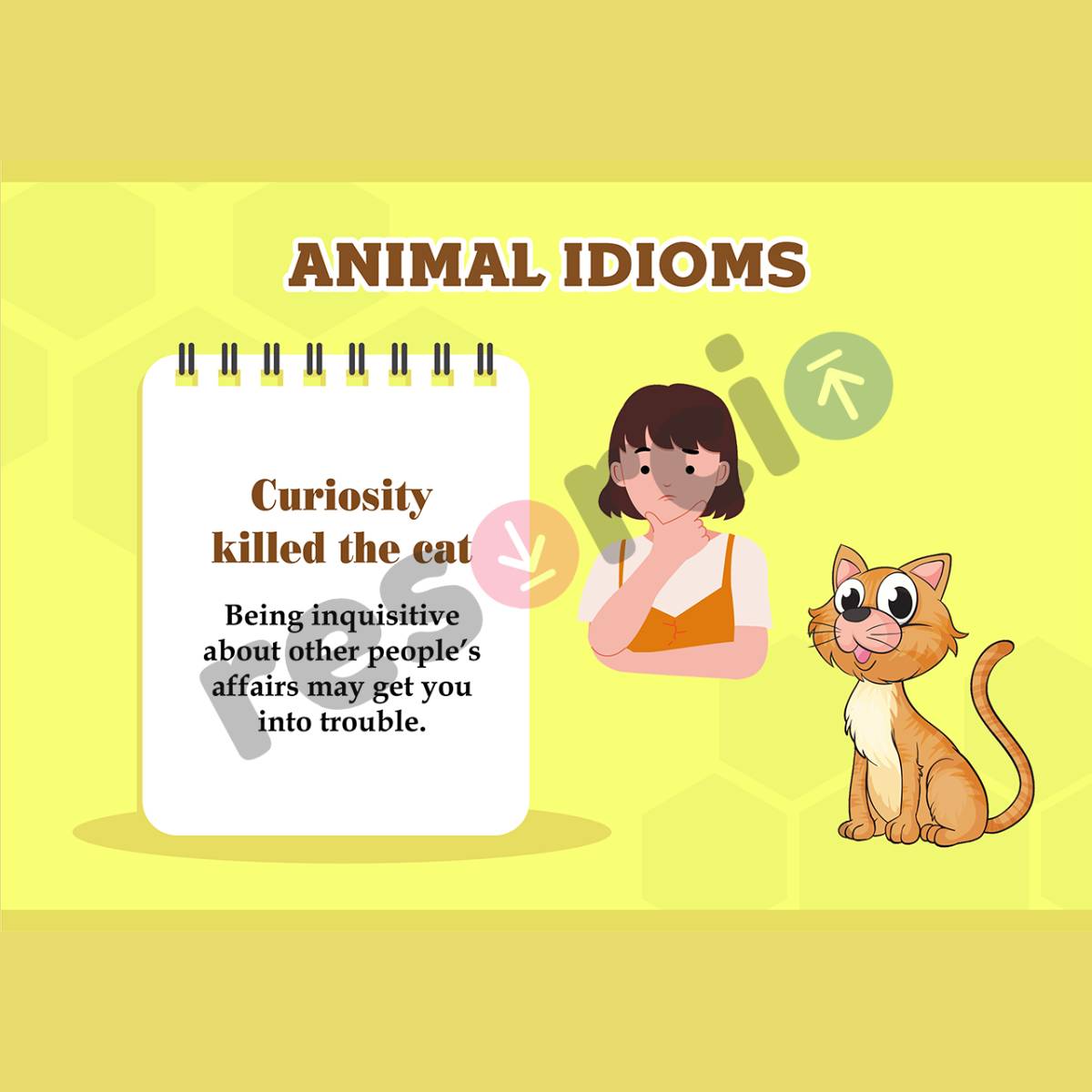 Animal Idioms - Template - 63