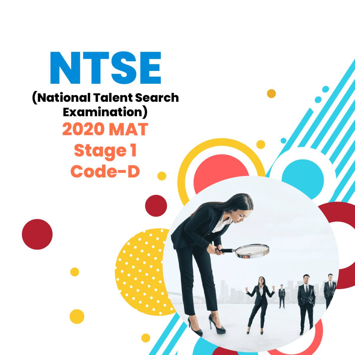 NTSE 2020 MAT Stage 1 Code-D