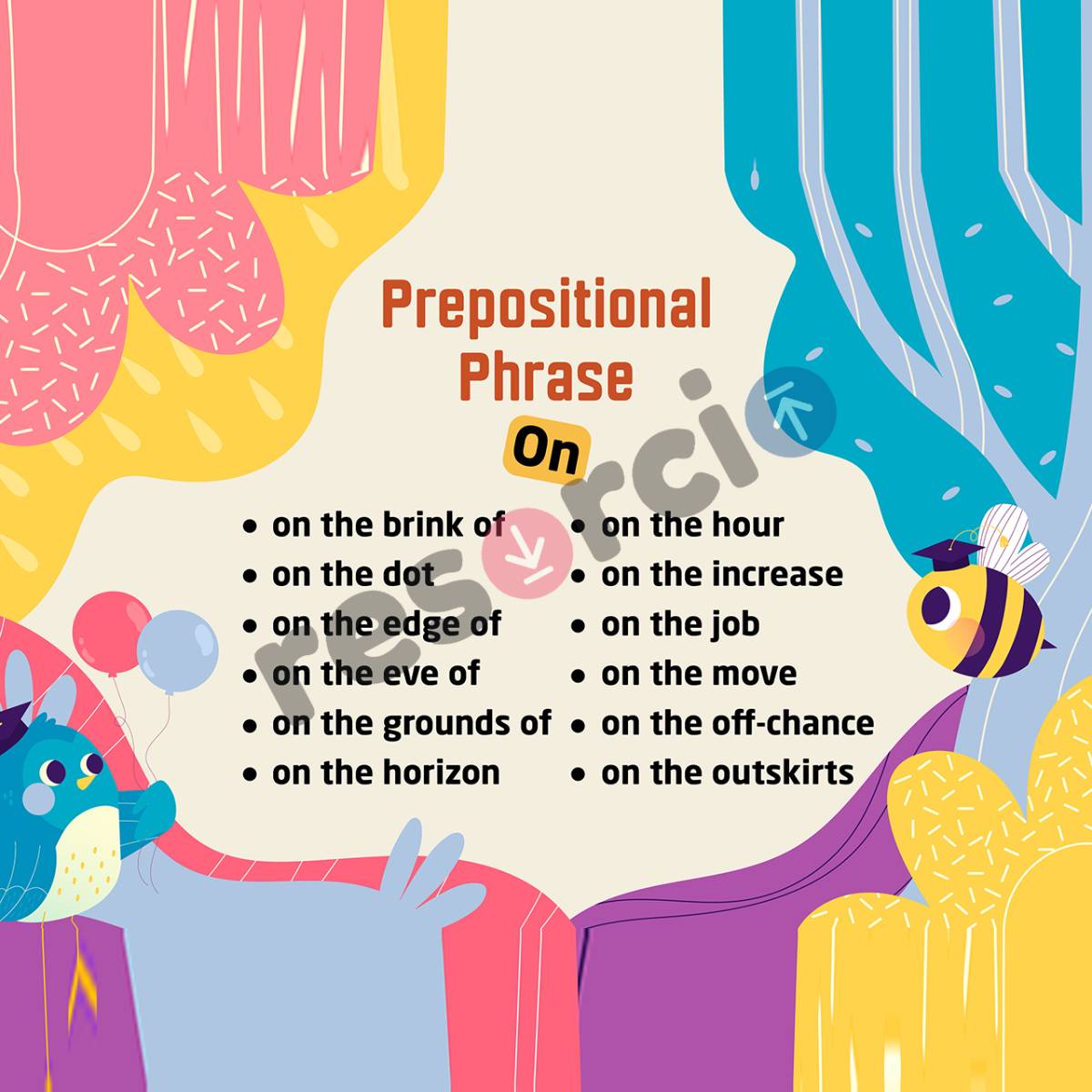 Prepositional Phrase By - 20